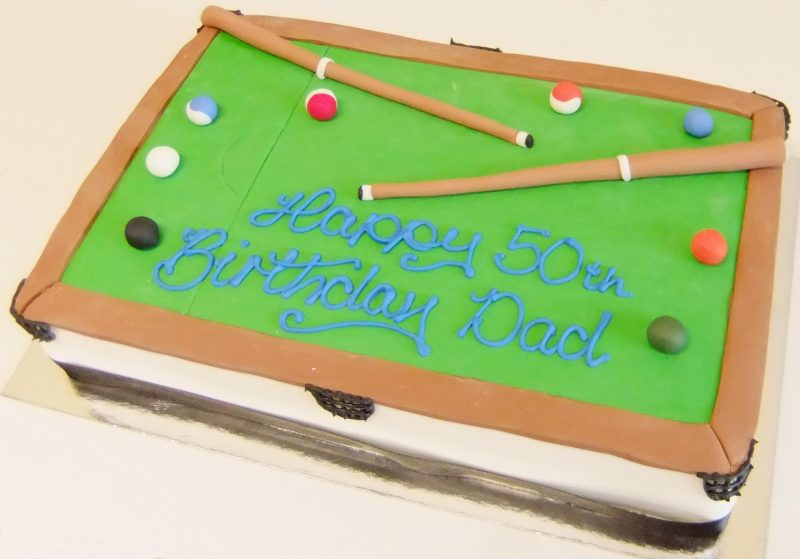 Pool Table - Kidd's Cakes & Bakery