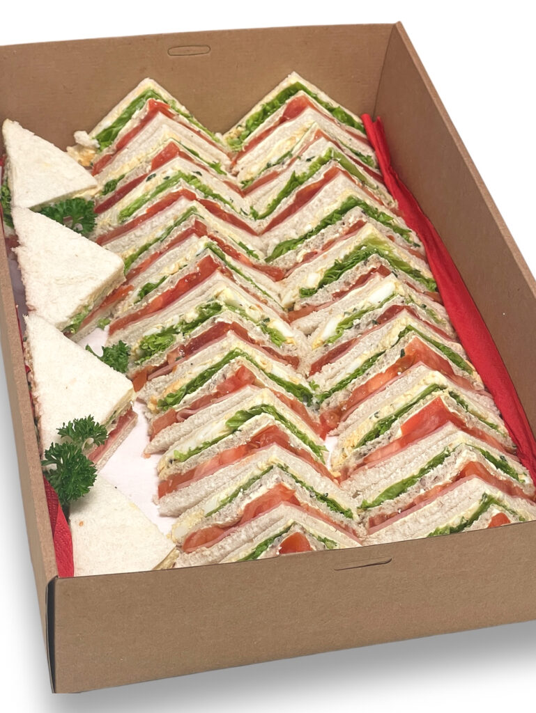 Ham Club Sandwiches (per dozen) - Kidd's Cakes & Bakery