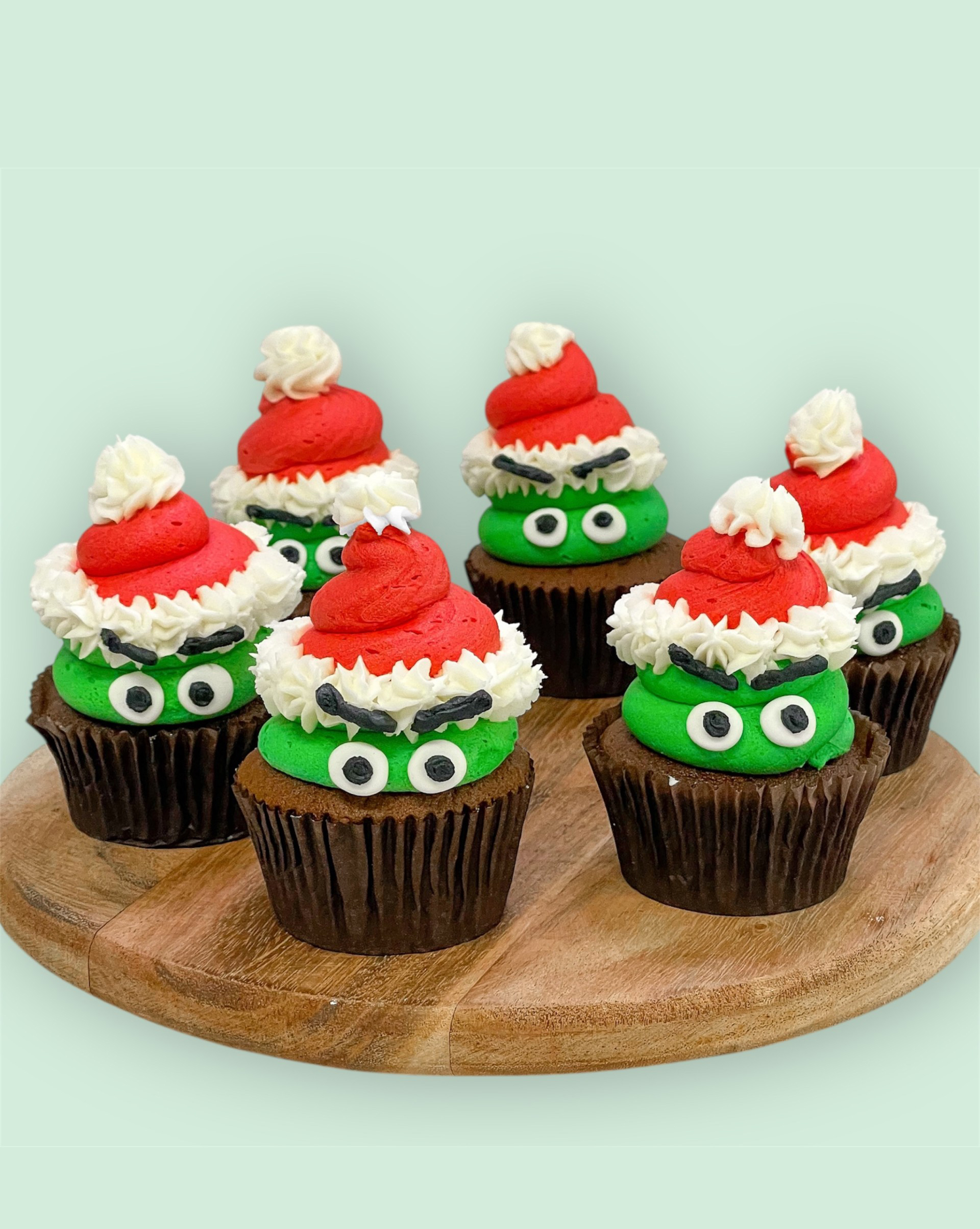 Grinch Cupcakes - Kidd's Cakes & Bakery