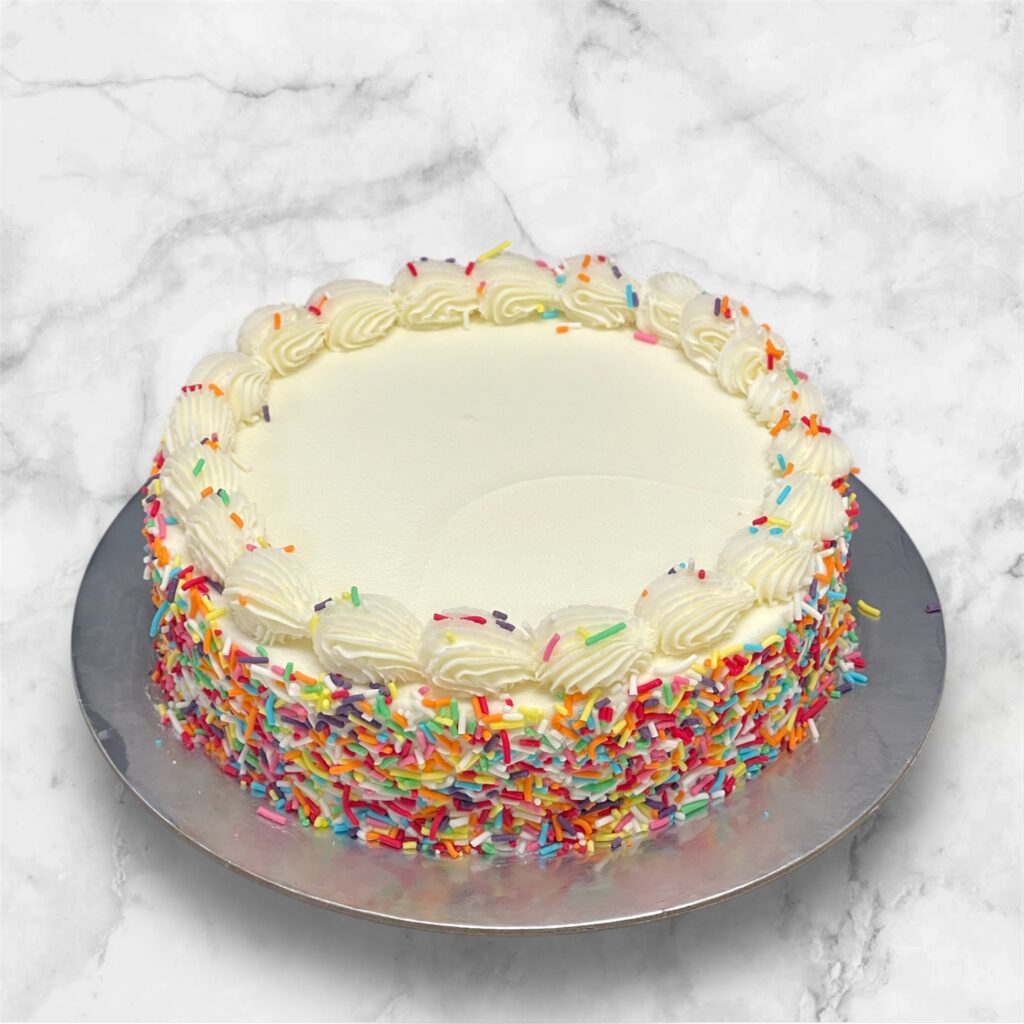 Sprinkles Sponge Cake - Kidd's Cakes & Bakery
